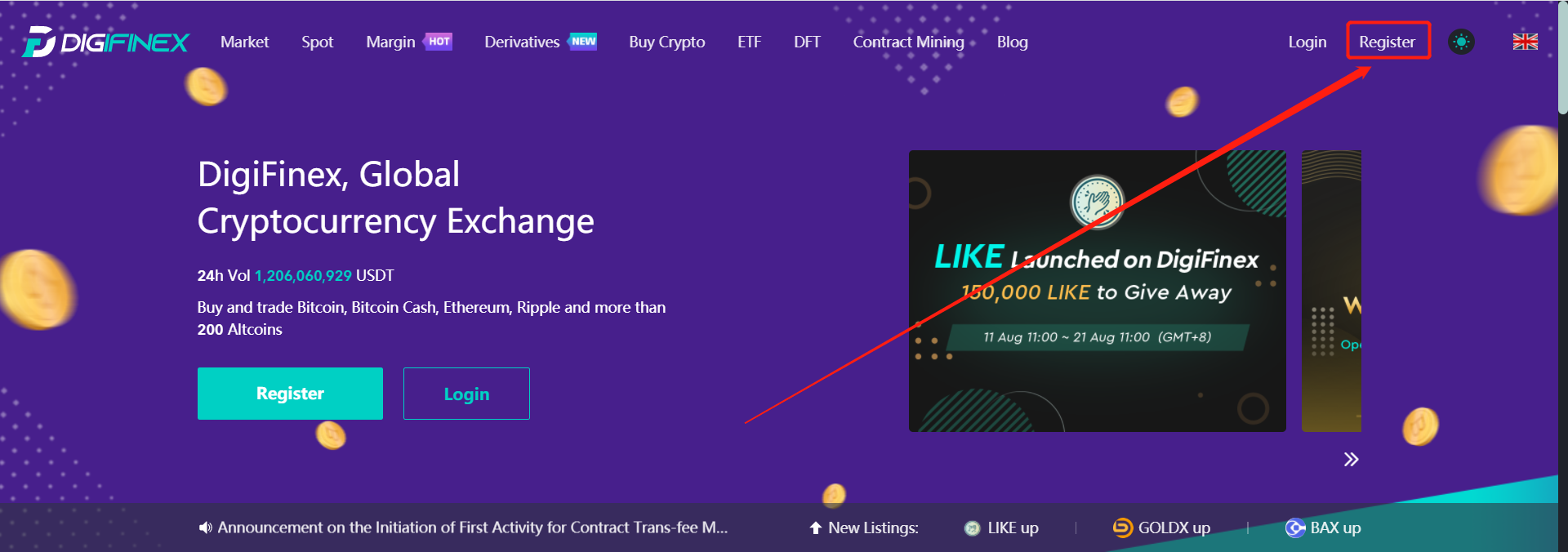 【New User Guide】- How to register an account – DigiFinex Help Center